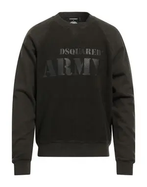 Dsquared2 Cotton Sweatshirt With Appliqués