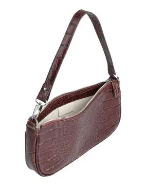 By Far Bovine Leather Baguette Bag - Brown