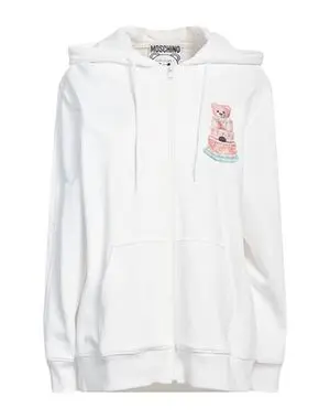 Moschino Fleece Sweatshirt - White