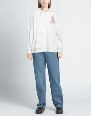 Moschino Fleece Sweatshirt - White