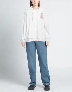 Moschino Fleece Sweatshirt - White
