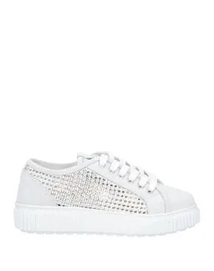 BALDININI Light Leather Low-top Sneakers - Grey