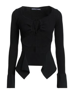 ANDREĀDAMO Knitted Sweater - Black