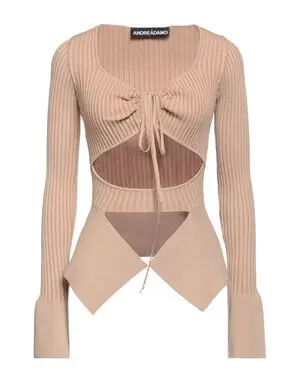 ANDREĀDAMO Knitted Sweater - Beige
