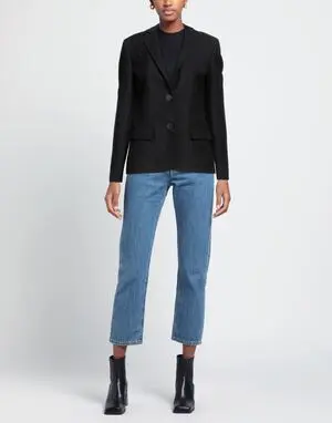 Agnona Single-breasted Flannel Blazer