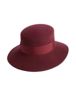 Borsalino Fedora In Wool - Red