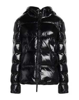 DEKKER Padded Hooded Puffer Jacket - Black