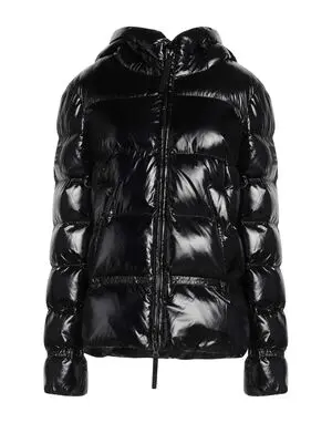 DEKKER Padded Hooded Puffer Jacket - Black