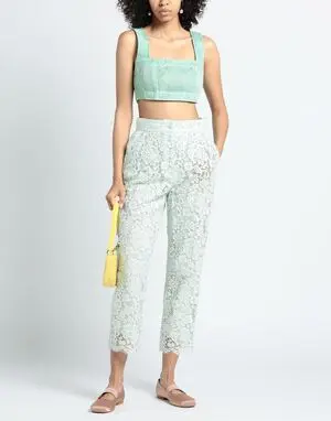 Dolce & Gabbana Tapered Lace Pants - Green
