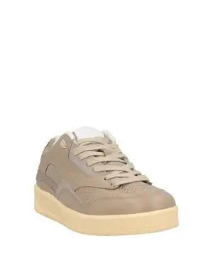 JIL SANDER Sneakers Emerald Size Leather, Textile Fibers