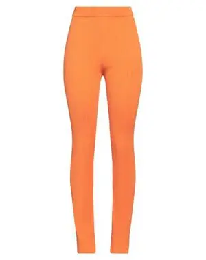 MSGM Flared Slim-leg Pants - Orange