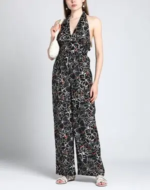 ATTIC AND BARN Floral Print Jumpsuit