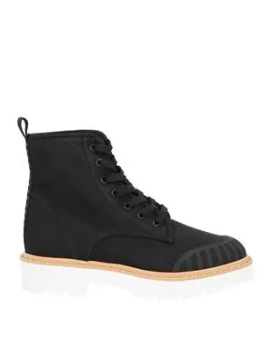 Hogan Textile Ankle Boots - Black