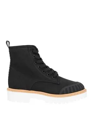 Hogan Textile Ankle Boots - Black