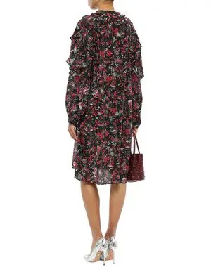 IRO PARIS Silk Midi Shirt Dress