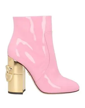 Dolce & Gabbana Ankle Boots Size Calfskin - Pink