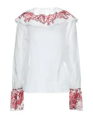 Blumarine Lace Woven Top