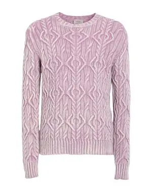 Altea Man Sweater Slate Blue Size Xl Virgin Wool Pink