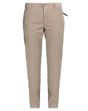 Incotex INCOTEX Men's Midnight Blue Cotton Elastane Pants Beige