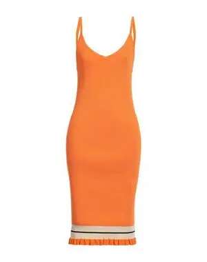 Palm Angels Midi Dress - Mandarin