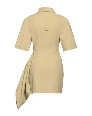 Jacquemus Le Raphia Mini Dress - Sage Green