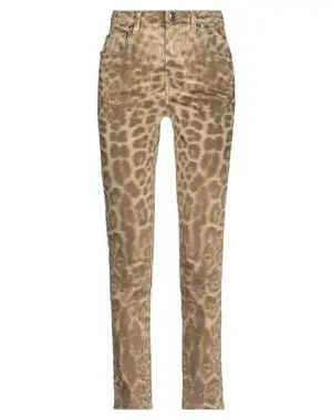 Burberry Straight-leg Jeans With Leopard Print