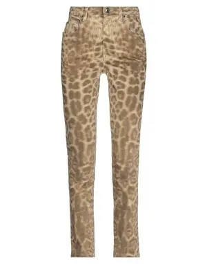 Burberry Straight-leg Jeans With Leopard Print