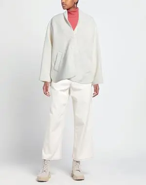 VIRNA DRÒ Single-breasted Twill Jacket - Ivory
