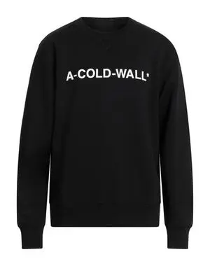A-COLD-WALL* Sweatshirt Size Cotton, Elastane - Black