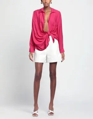 Jacquemus Draped Viscose Polyamide Shirt - Pink