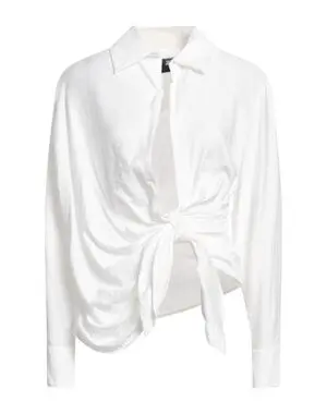 Jacquemus Draped Viscose Polyamide Shirt