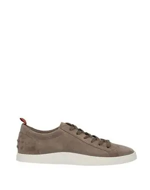 TOD'S Soft Leather Sneakers - Sage Green