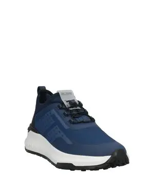TOD'S NO CODE Leather And Textile Sneakers - Navy