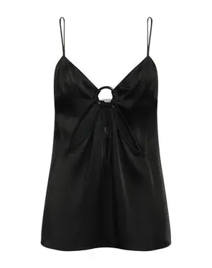 Stella McCartney STELLA McCARTNEY Satin Top Black