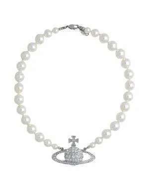 VIVIENNE WESTWOOD Ivory Brass Necklace