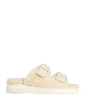 Alexander McQueen Sandals In Leather - White