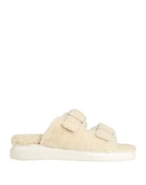 Alexander McQueen Sandals In Leather - White