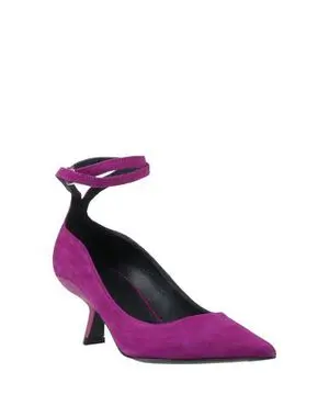 VIC MATIE Leather Pumps - Purple