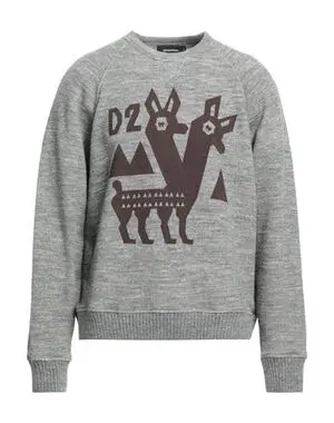 Dsquared2 Sweatshirt In Cotton, Wool And Elastane