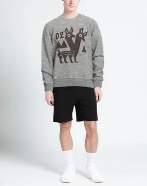 Dsquared2 Sweatshirt In Cotton, Wool And Elastane