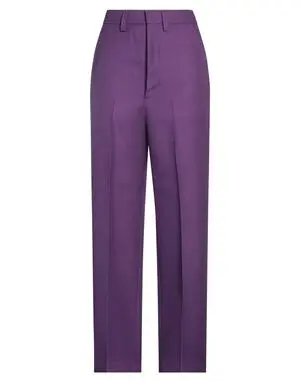 Ami Virgin Wool Pants - Purple