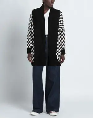 STEFANEL Knitted Two-tone Cardigan