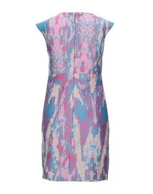 Byblos Jacquard Mini Dress - Azure