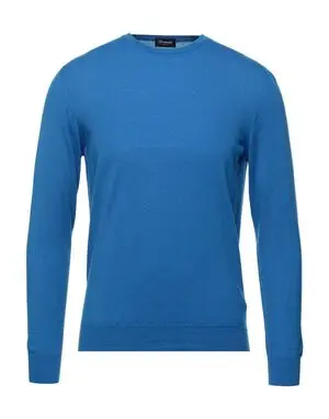 DRUMOHR Man Sweater Light Brown Size 38 Cashmere Azure
