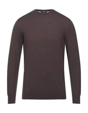 DRUMOHR Man Sweater Light Brown Size 38 Cashmere Cocoa
