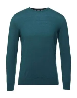 DRUMOHR Man Sweater Light Brown Size 38 Cashmere Deep Jade