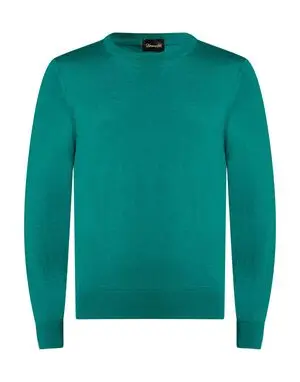 DRUMOHR Cashmere Crewneck Sweater - Green