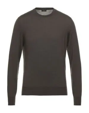 DRUMOHR Man Sweater Light Brown Size 38 Cashmere Khaki