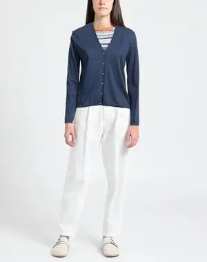 Massimo Alba Knitted Cardigan - Navy Blue