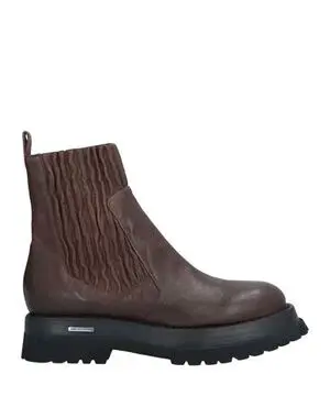 Malloni Leather Chelsea Ankle Boots